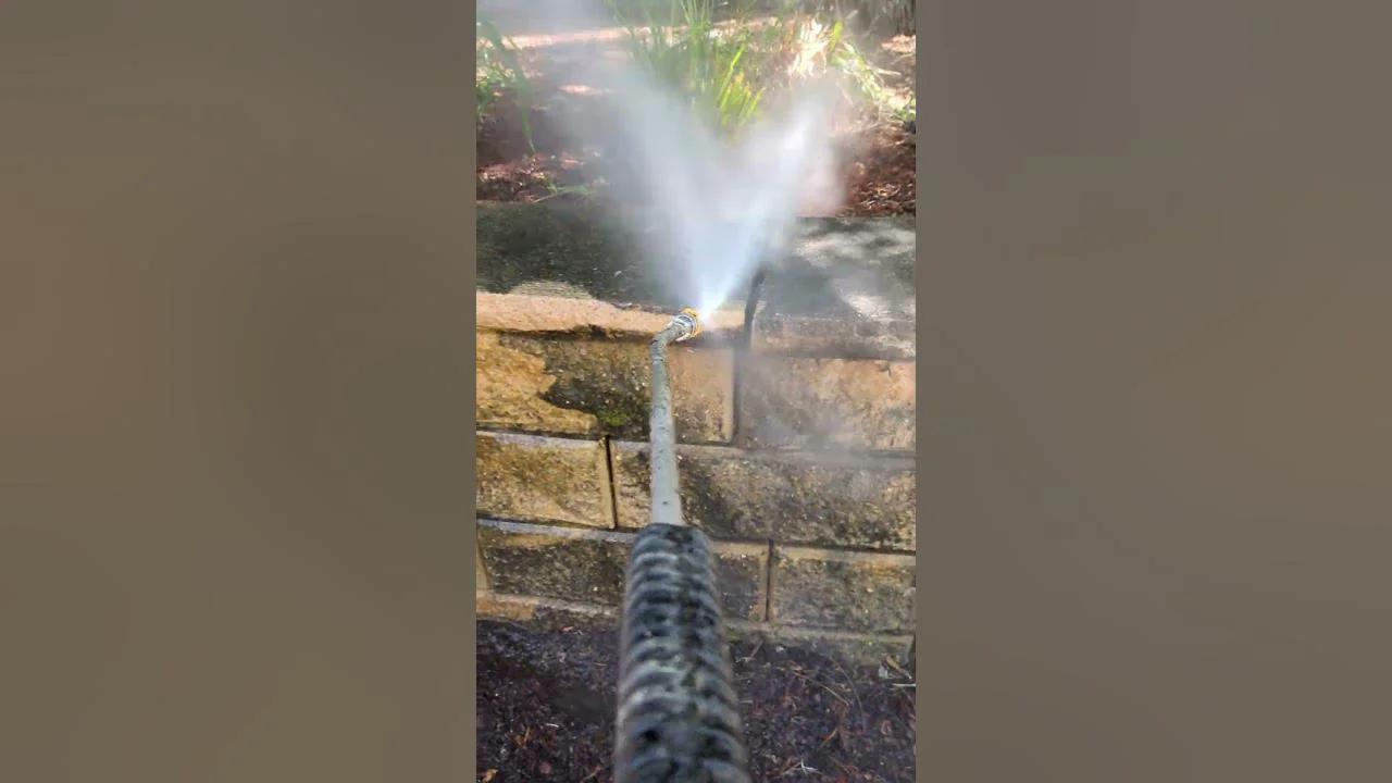 Super satisfying high pressure water jet washing