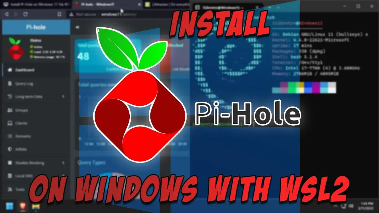 Install Pi-Hole on Windows 11 Via WSL