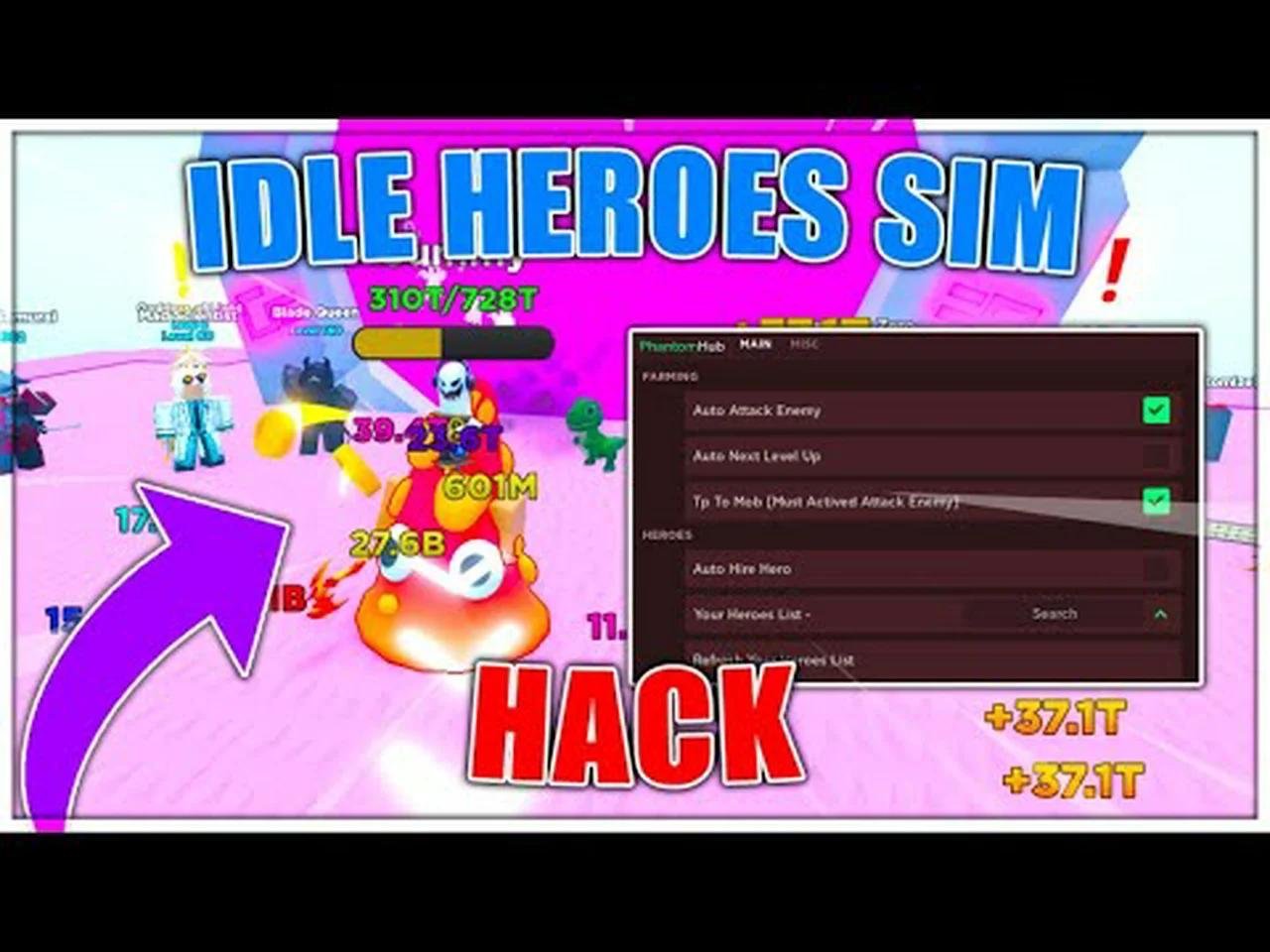 Idle Heroes Simulator Script | 💰⚔️🍀 PASTEBIN* Idle Heroes Simulator Hack GUI