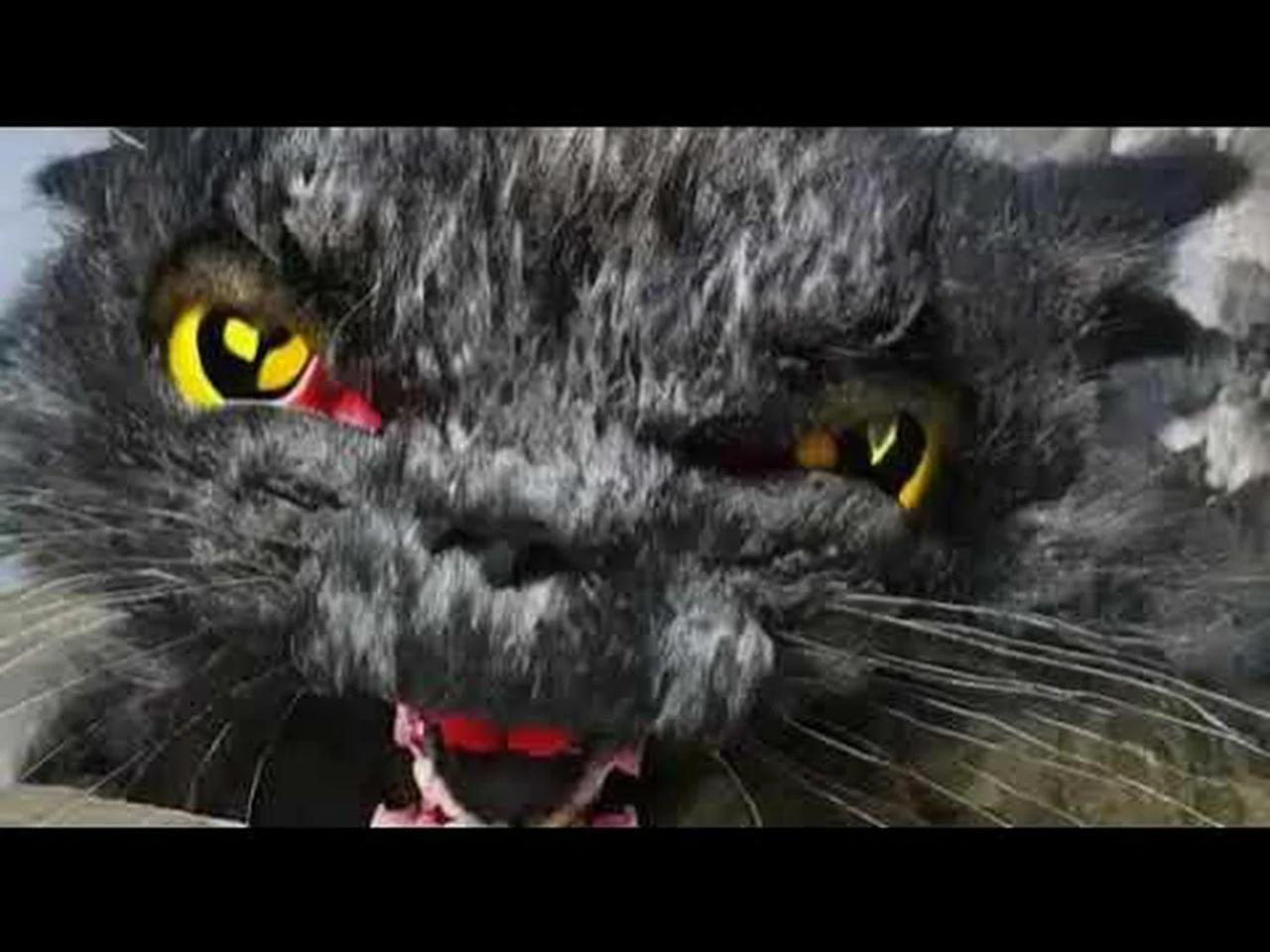 🐾🔥 Unleashing the Feline Deathclaw: A Hyper-Realistic Encounter 🌳🌄