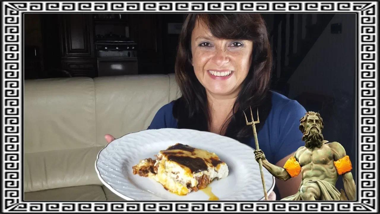 Receta de la verdadera Musaka Griega. Moussaka original de Aglaia Kremezi