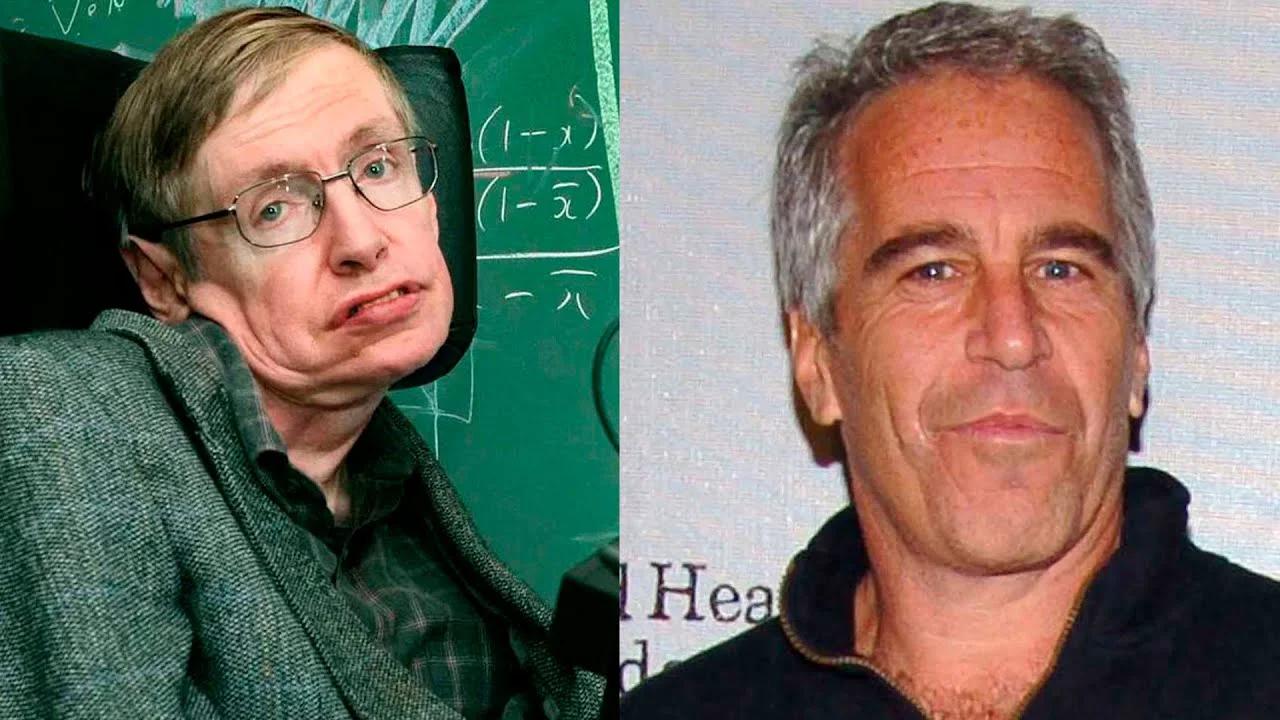 Stephen Hawking en la Isla de Epstein | Se Pudrió en Vida y ahora se ...