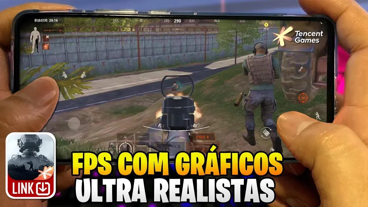 INCRIVEL FPS da TENCENT para Android o ARENA BREAKOUT📲(Alan Weslley)