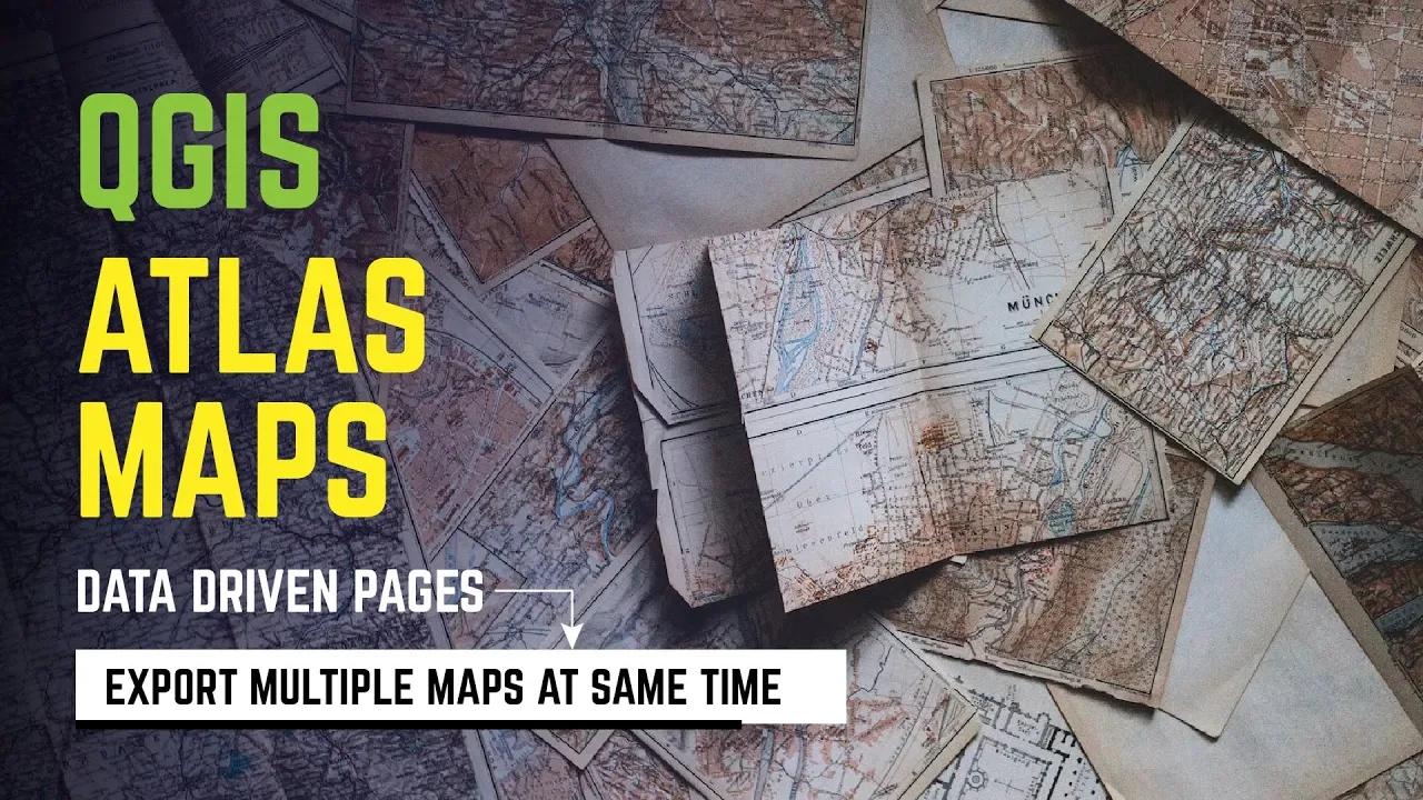 Atlas Map In Qgis Data Driven Pages In Qgis Export Multiple Maps