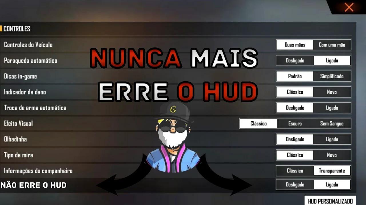 como para de errar o hud (tutorial rapido)