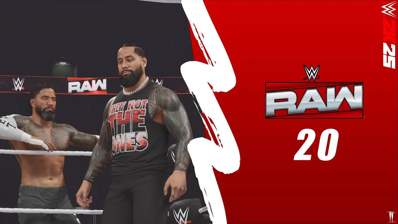 #WWE2K25 MODE UNIVERS | RAW 20