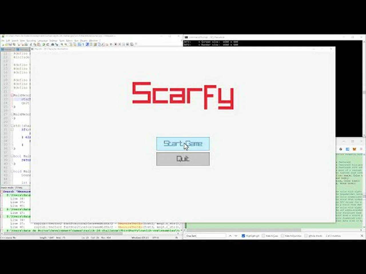 RayLib 2D Challenge Part 4 - Making the Menu