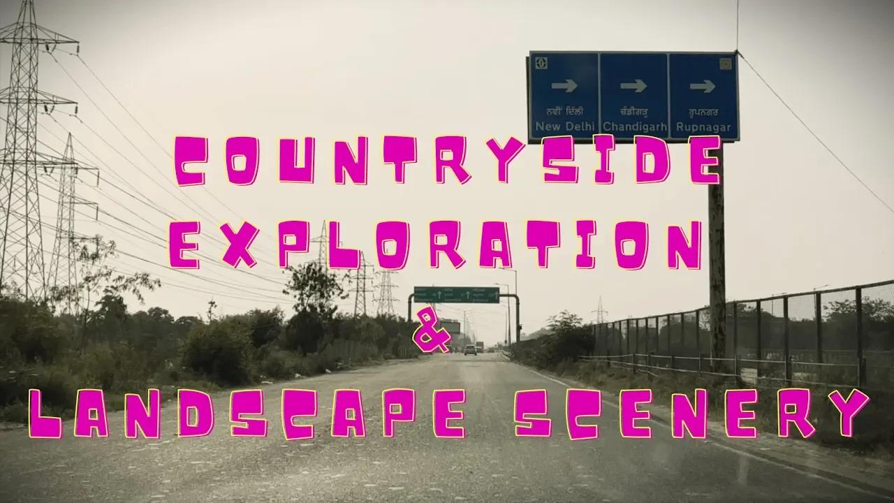 Countryside Explore & Landscape Scenery | Drive 🛣🚗🖐#india #nature # ...