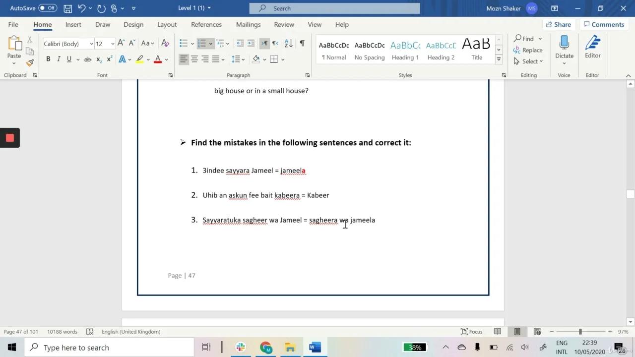 Unit 4 - Adjectives - Lesson 05 - Exercises Find the mistakes ...