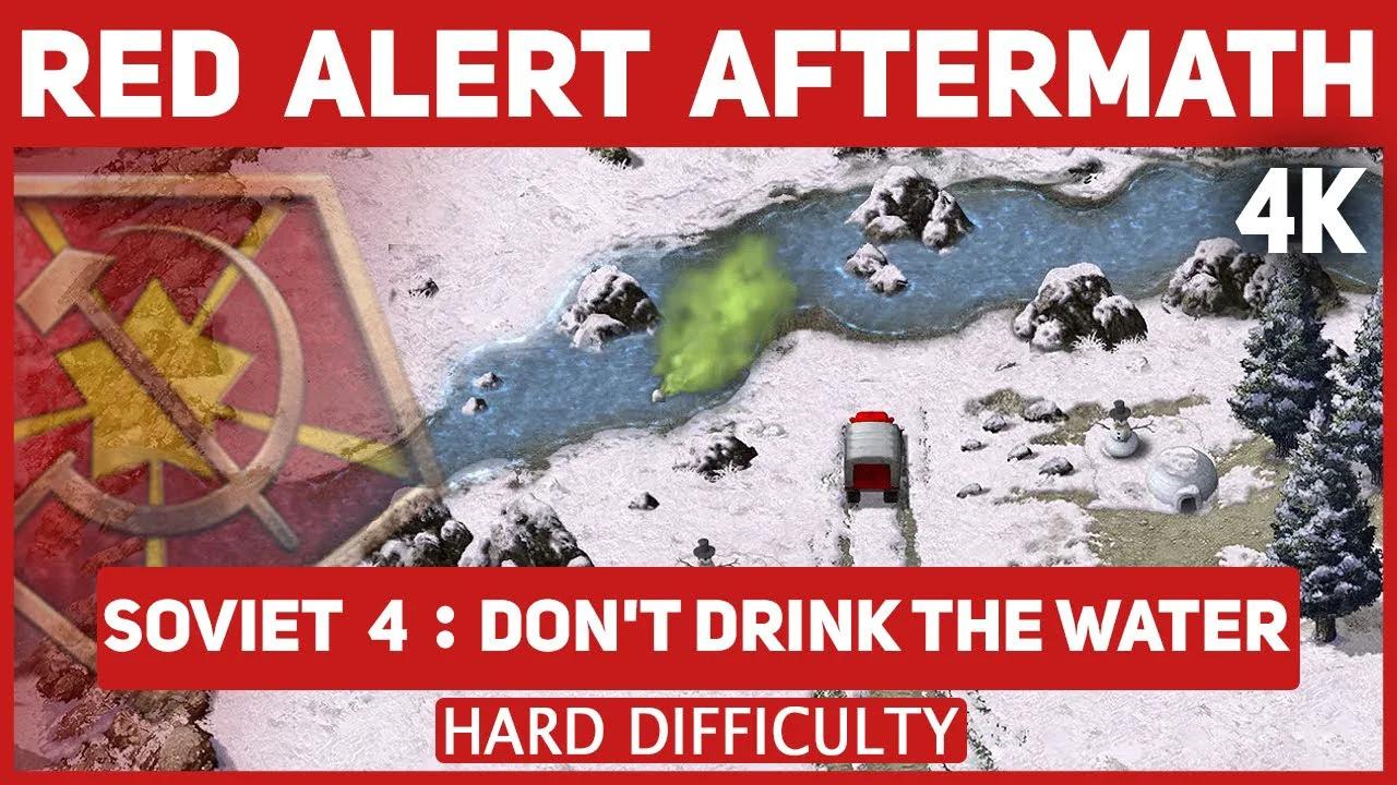 Red Alert Aftermath Remastered 4K - Soviet Mission 4: Don't Drink the ...