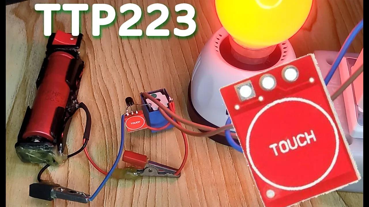 TTP223B Digital Touch Sensor Capacitive Touch Switch
