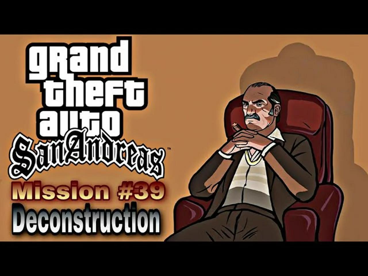 GTA San Andreas - Walkthrough, Mission #39 - Deconstruction (PC / PS5)