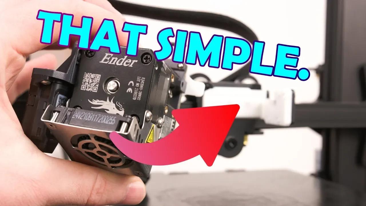 MUST HAVE and SIMPLEST mod for Ender-3 S1! Contest worthy?