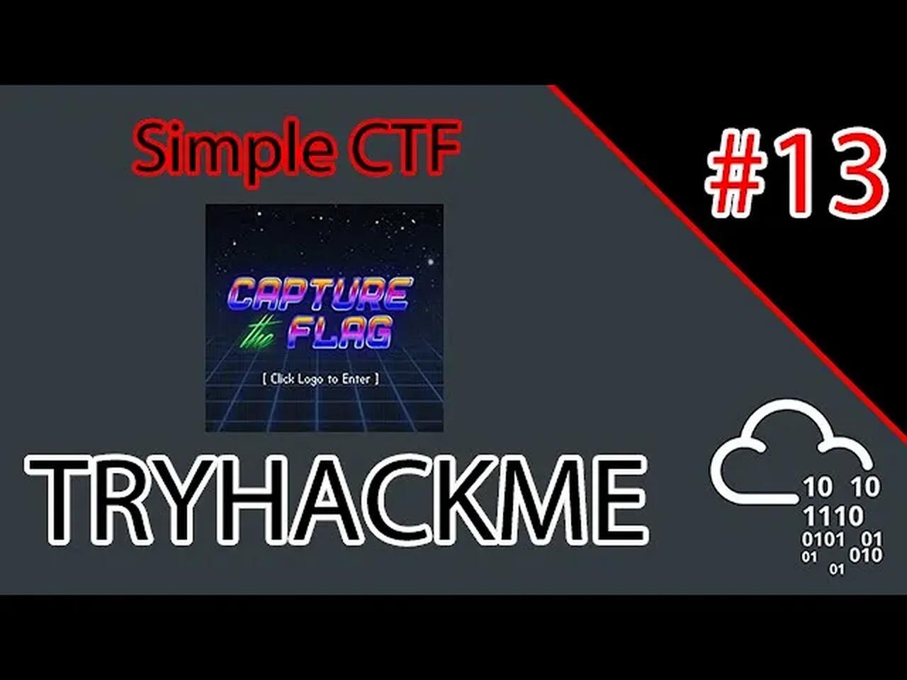 [CTF] TRYHACKME - SIMPLE CTF (EASY)