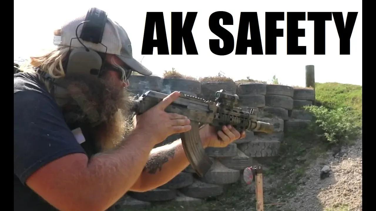 AK safety manipulation