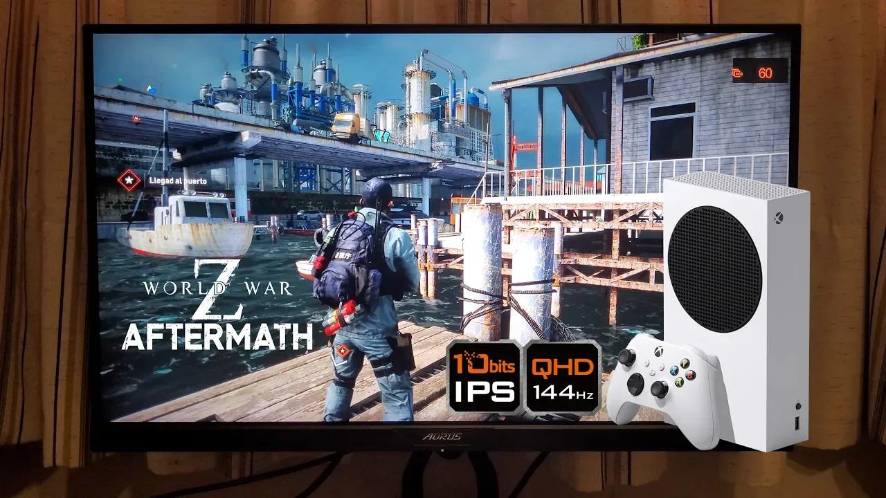 WORLD WAR Z: AFTERMATH Xbox Series S Gameplay (1440P Monitor)