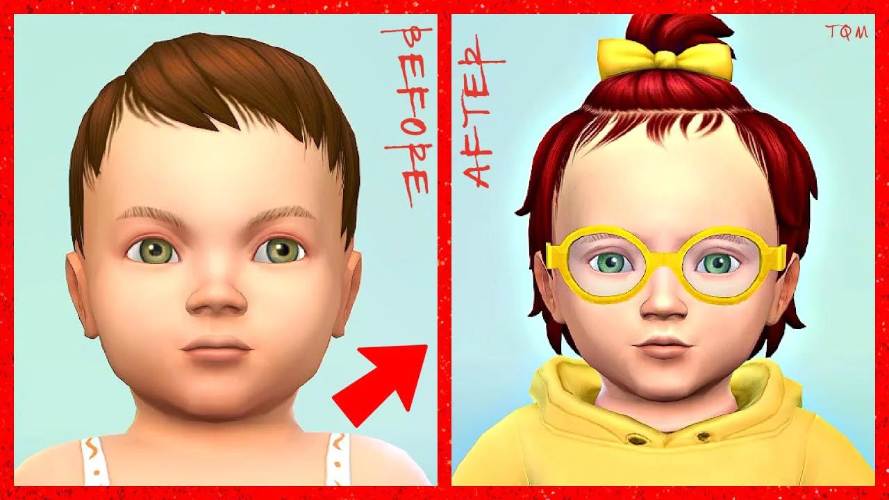 Become a PRO at The Sims 4 Create a Sim INFANT Character Creation ...