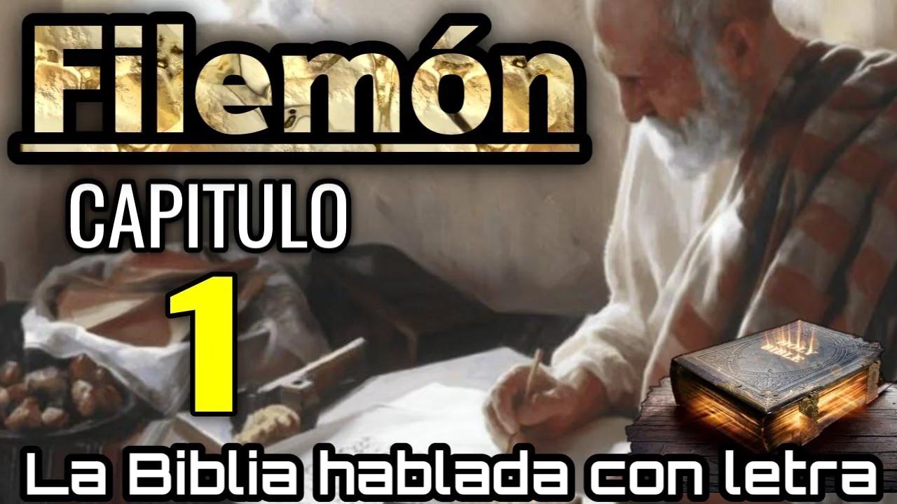 🔵 FILEMÓN Capitulo 1 hablado Con Letra ( Pablo intercede por Onésimo ...