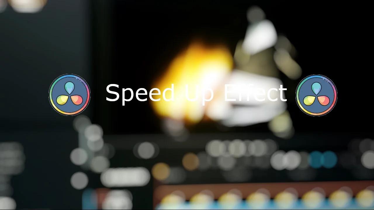 How To Do the "Speed Up Effect" In Davinci Resolve ( Davinci Resolve Filmmakers Tip #12 )