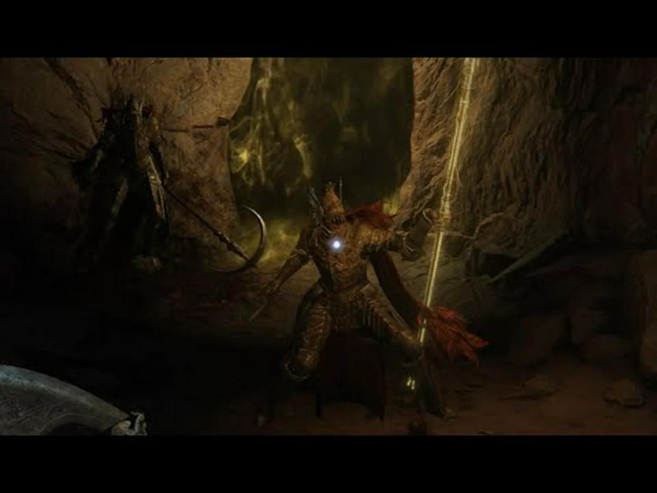 ELDEN RING: CLEAN ROT KNIGHT - SICKLE AND SPEAR