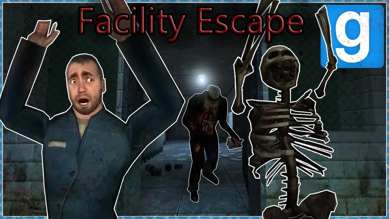SO MANY ENEMIES! - GARRY'S MOD Horror Map FACILITY ESCAPE (1440p 60FPS PC)