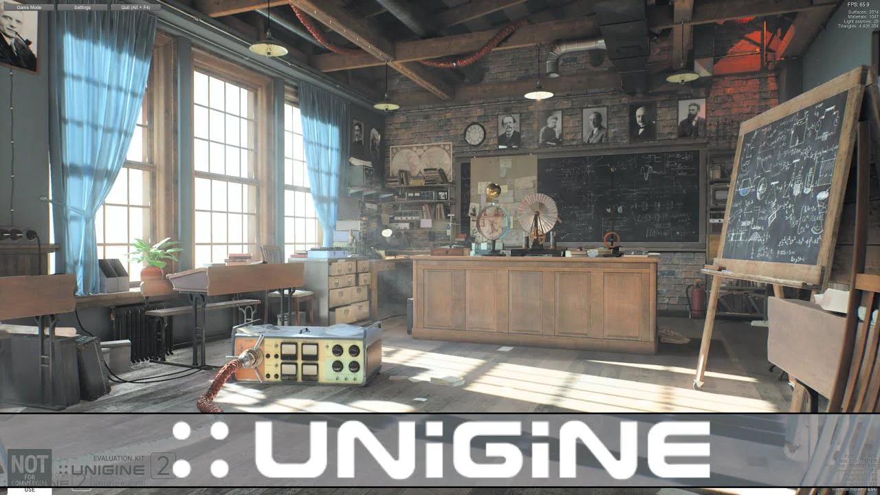 Unigine Game Engine Hands-On