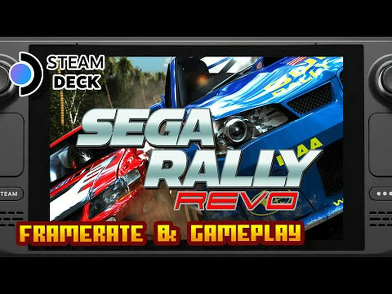 Sega Rally Revo - (Valve Steam Deck) - Framerate & Gameplay