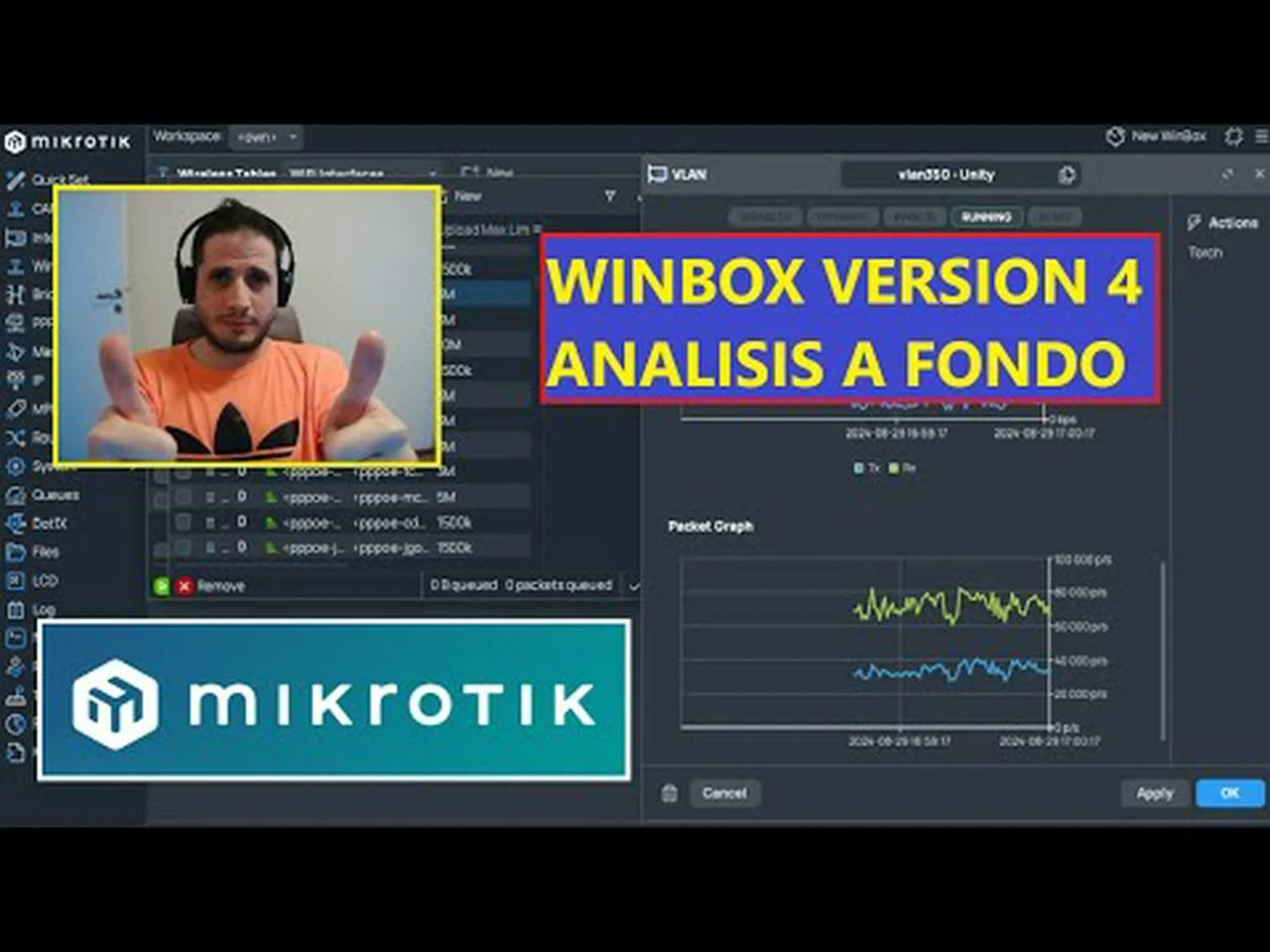 Winbox 4 Ya Disponible 🆗 #tutorial #mikrotik #winbox