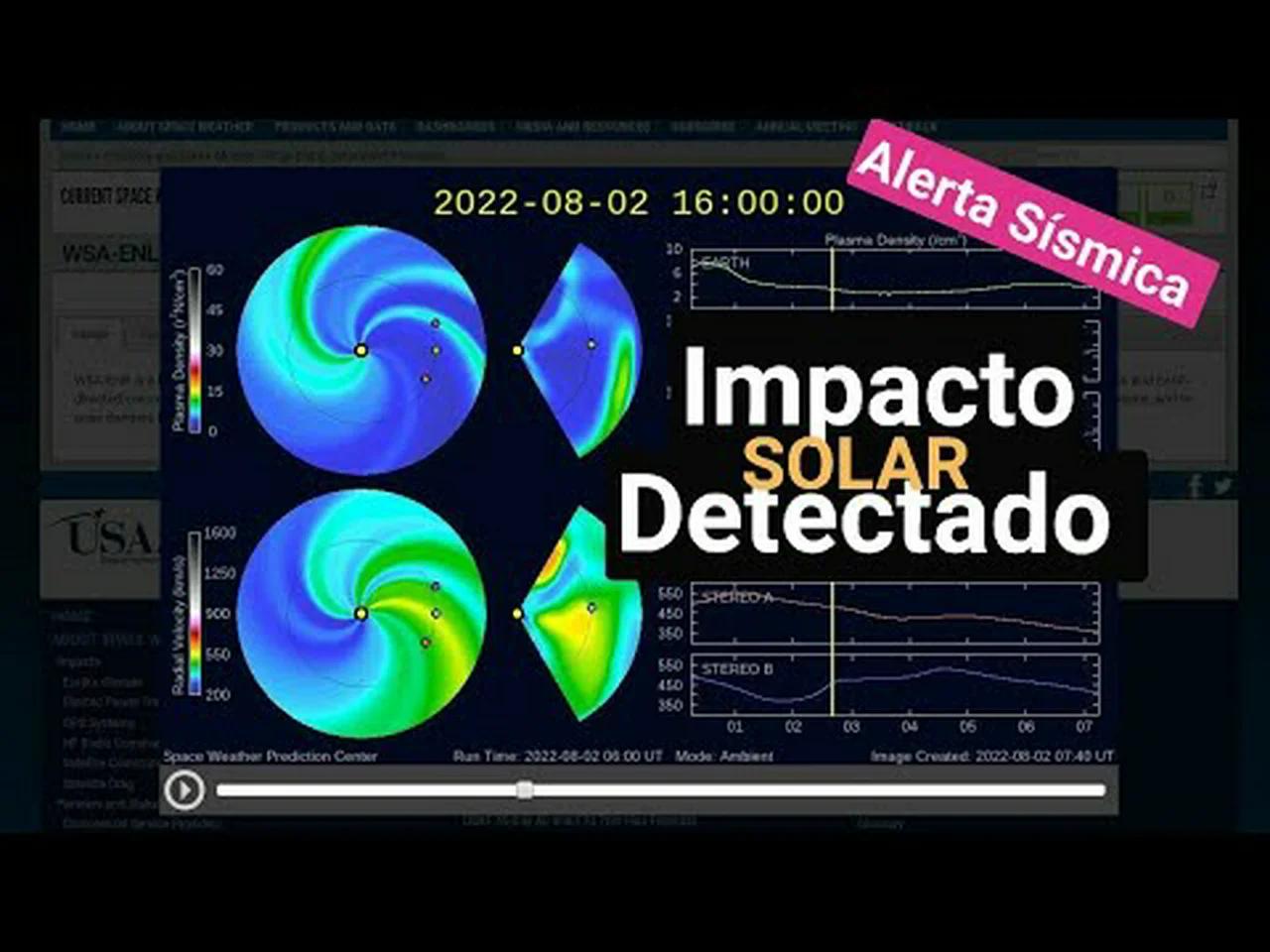Alerta Sísmica. Se detecta Impacto Solar. Atento México