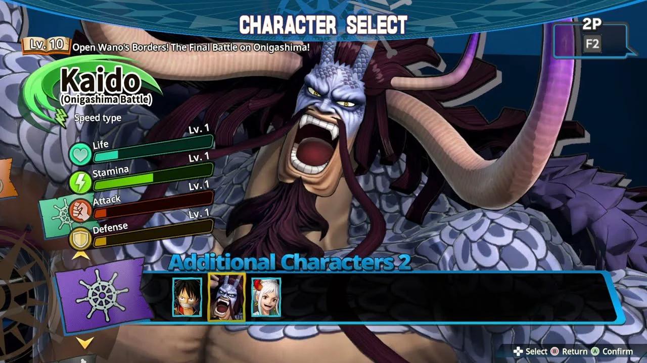 One Piece Pirate Warriors 4 Golden Edition Mod - Hybrid Kaido Moveset ...