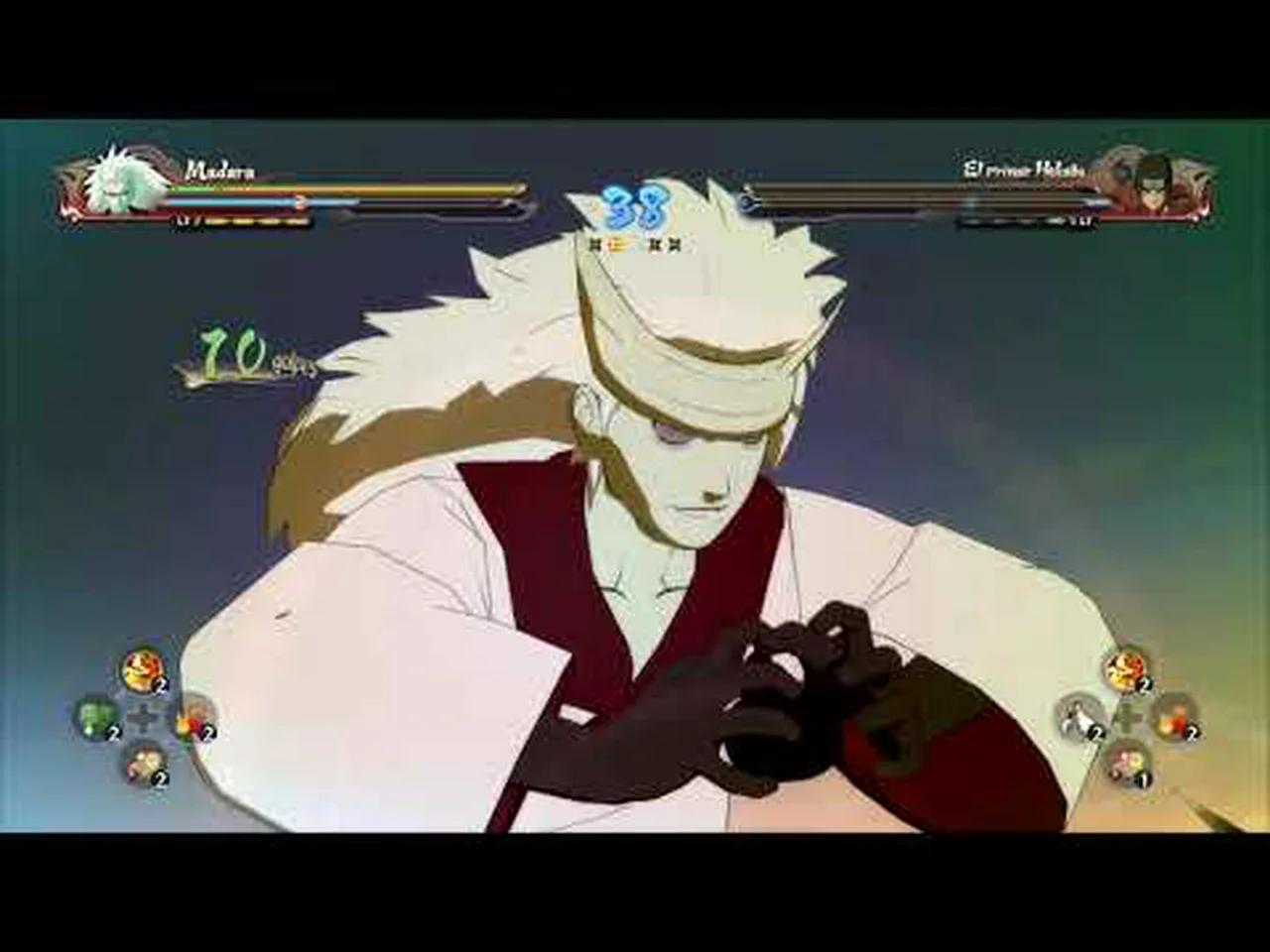Madara 6 caminos vs Hashirama Edo Tensei | Naruto Shippūden: Ultimate Ninja Storm 4