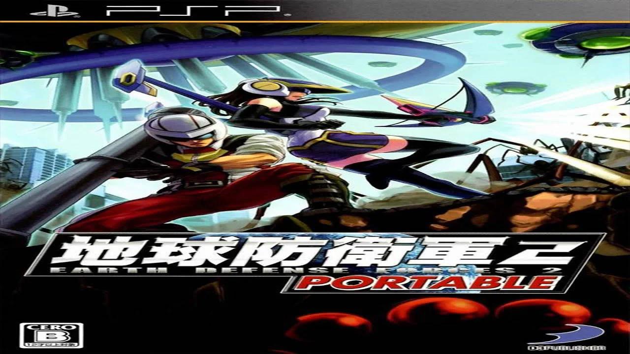 Earth Defense Forces 2 Portable Gameplay PSP