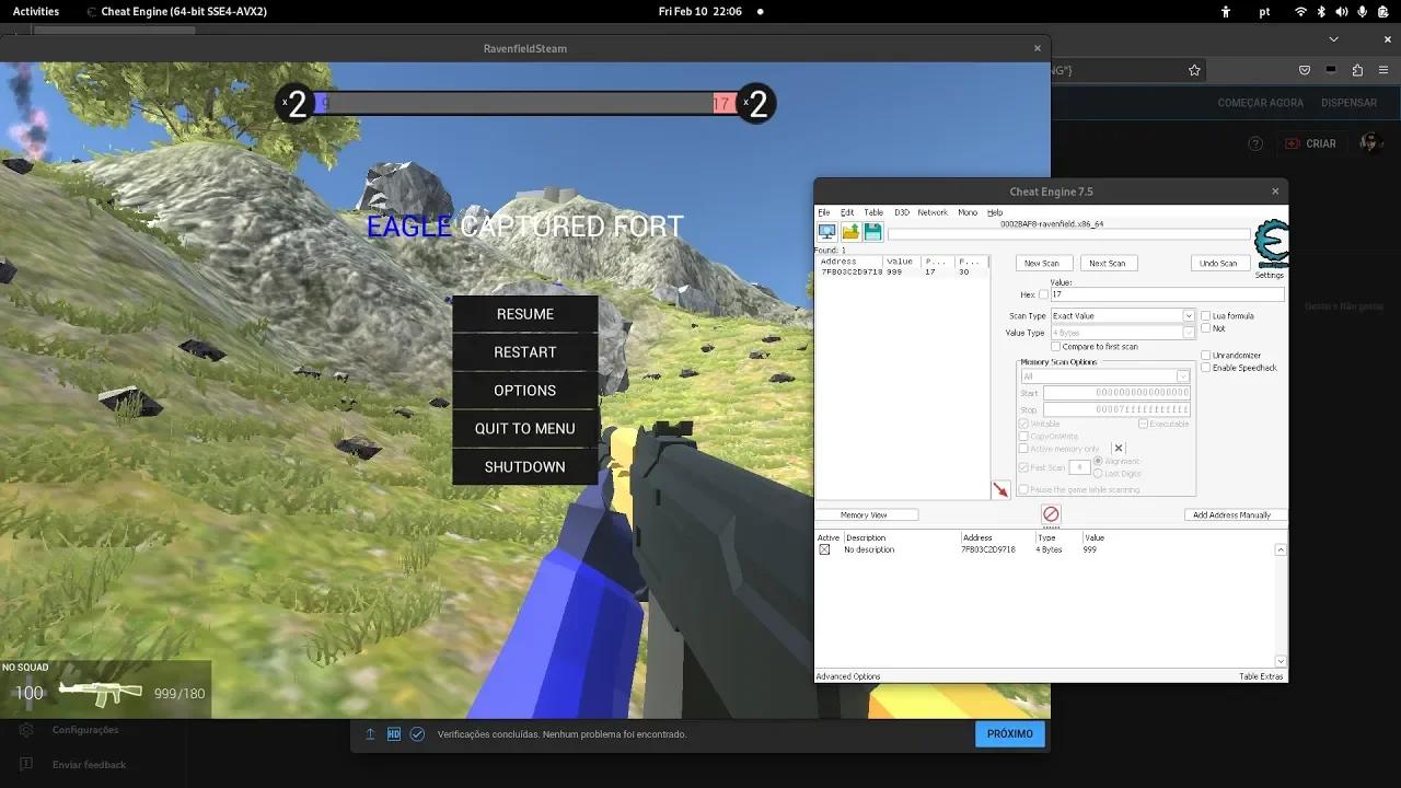 CEServer: Usando Cheat Engine no Linux em 2023