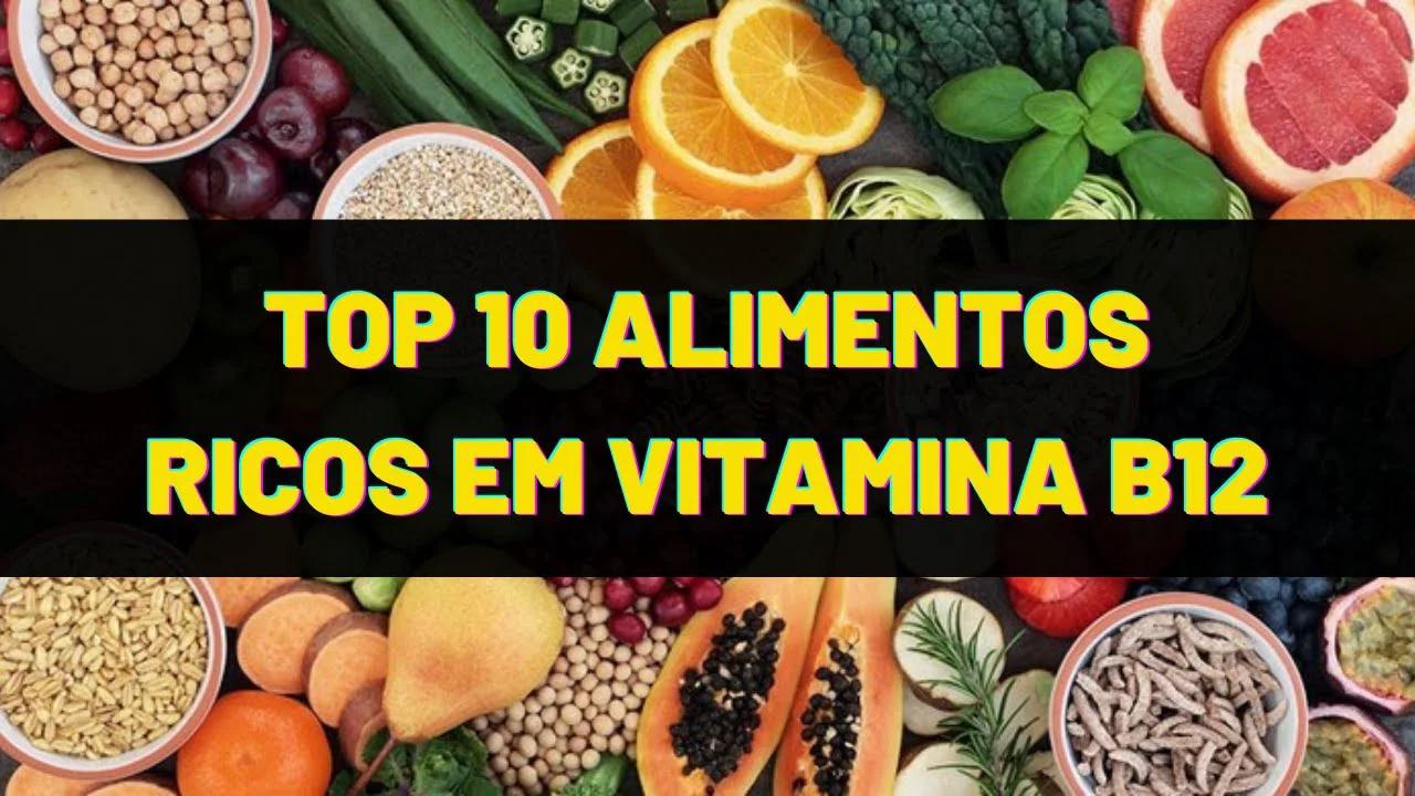 TOP 10 ALIMENTOS RICOS EM VITAMINAS B12