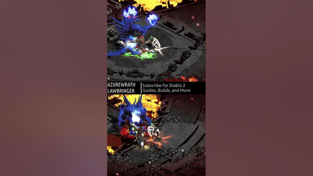 Diablo 2 Azurewrath vs Lawbringer #shorts #d2versus