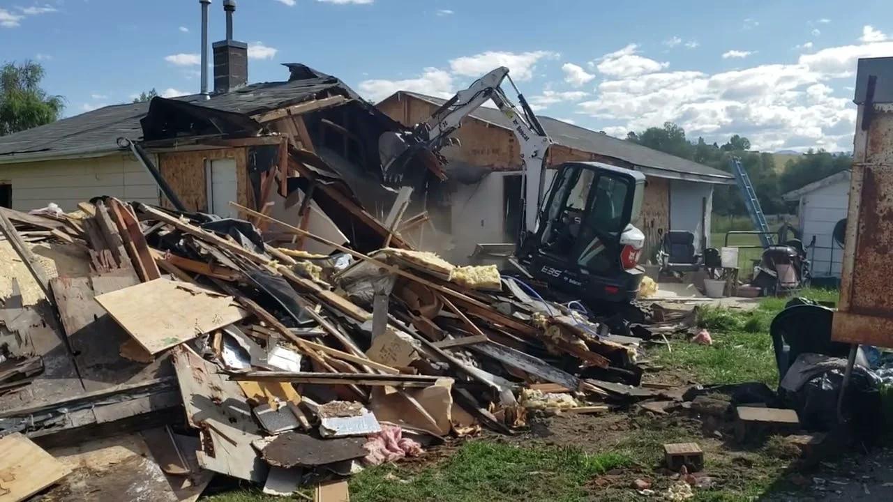 Meth House Demolition