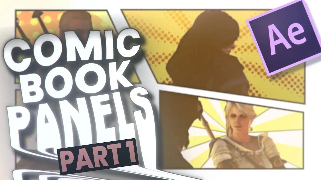Comic Panels Pop Up Effect PART 1 || After Effects [Tutorial]