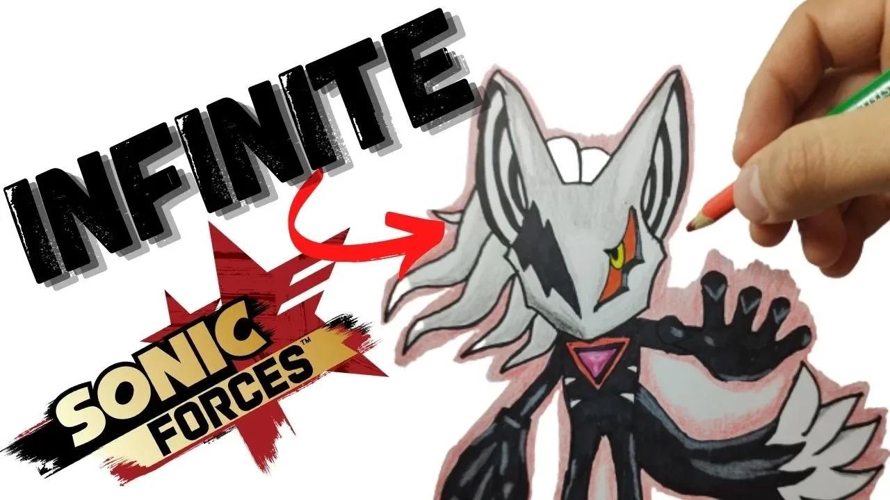 Cómo DIBUJAR a😱INFINITE de SONIC FORCES /How to DRAW INFINITE from ...
