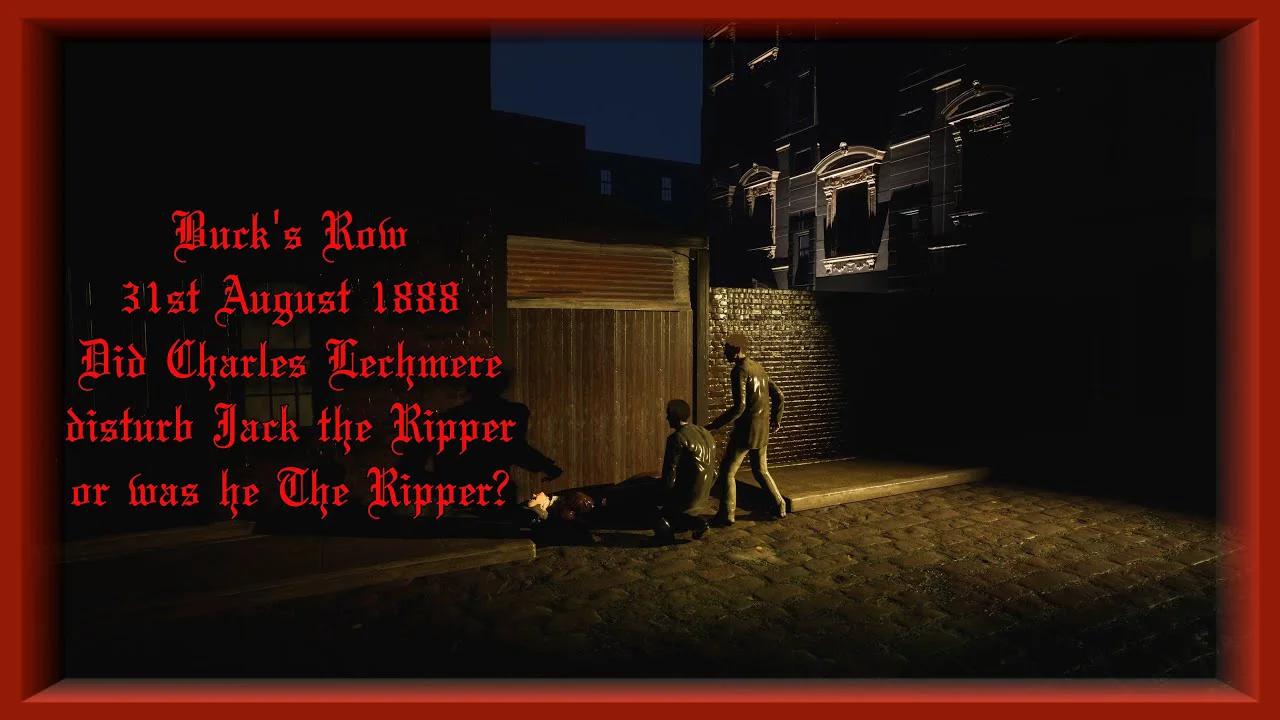 Jack The Ripper | Buck's Row 1888 | Did Charles Lechmere disturb the ...