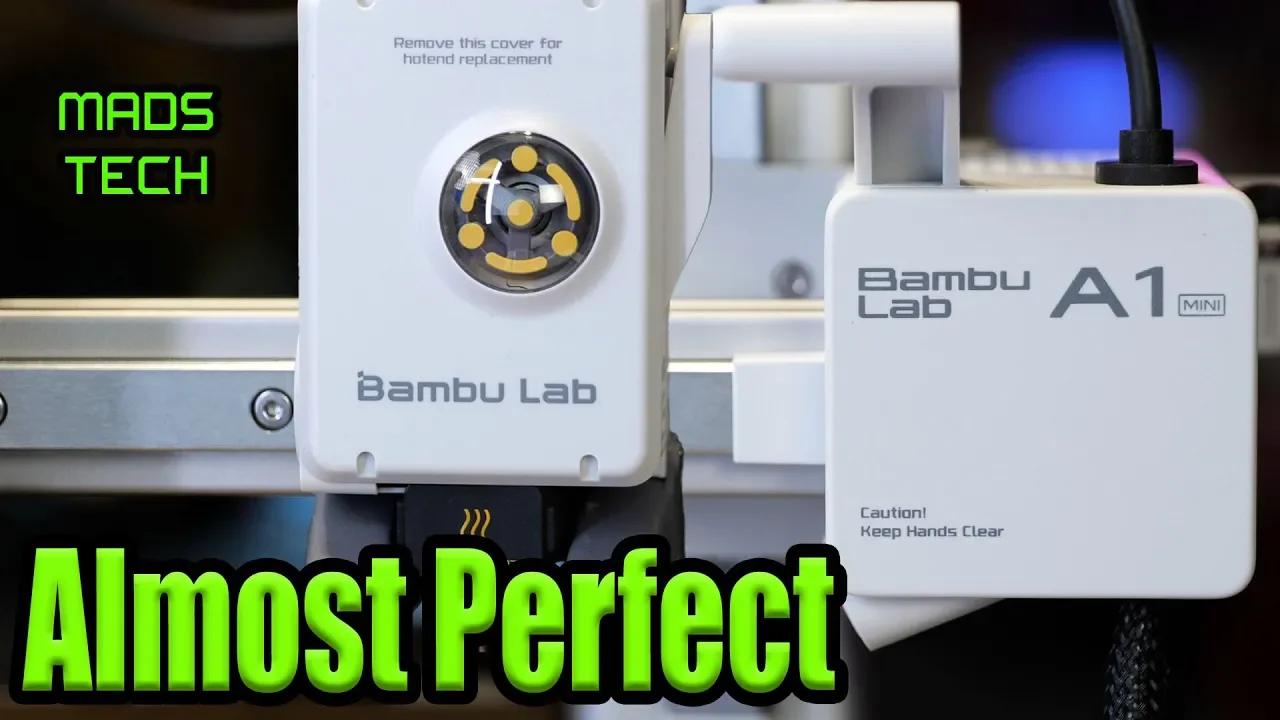 Bambu Lab A1 Mini 3D Printer Review - Best Beginner Printer Under $300