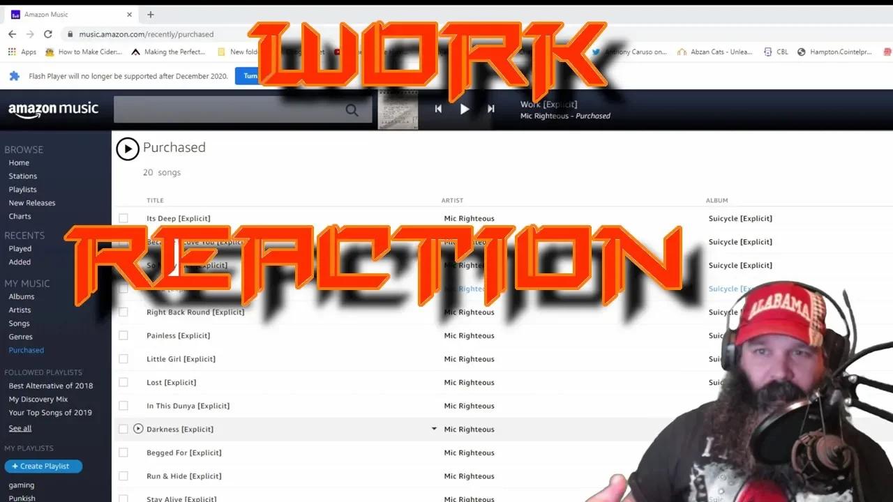 Mic Righteous Work {Reaction}