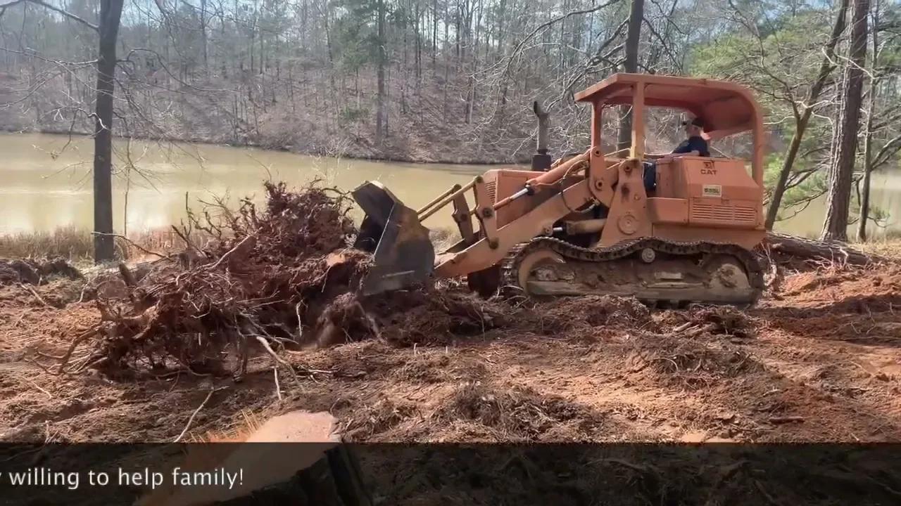 Log Cabin Update Grading