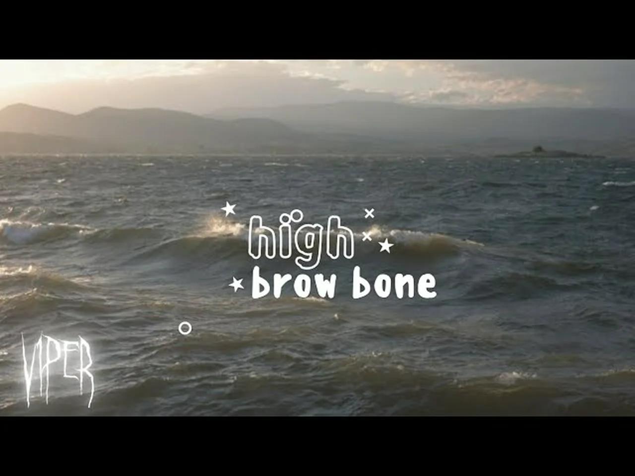 high brow bones.