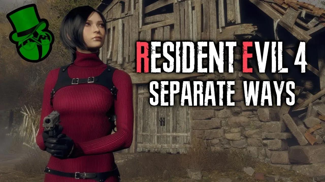 Resident Evil 4 Remake DLC Da ADA SEPARATE WAYS Trailer