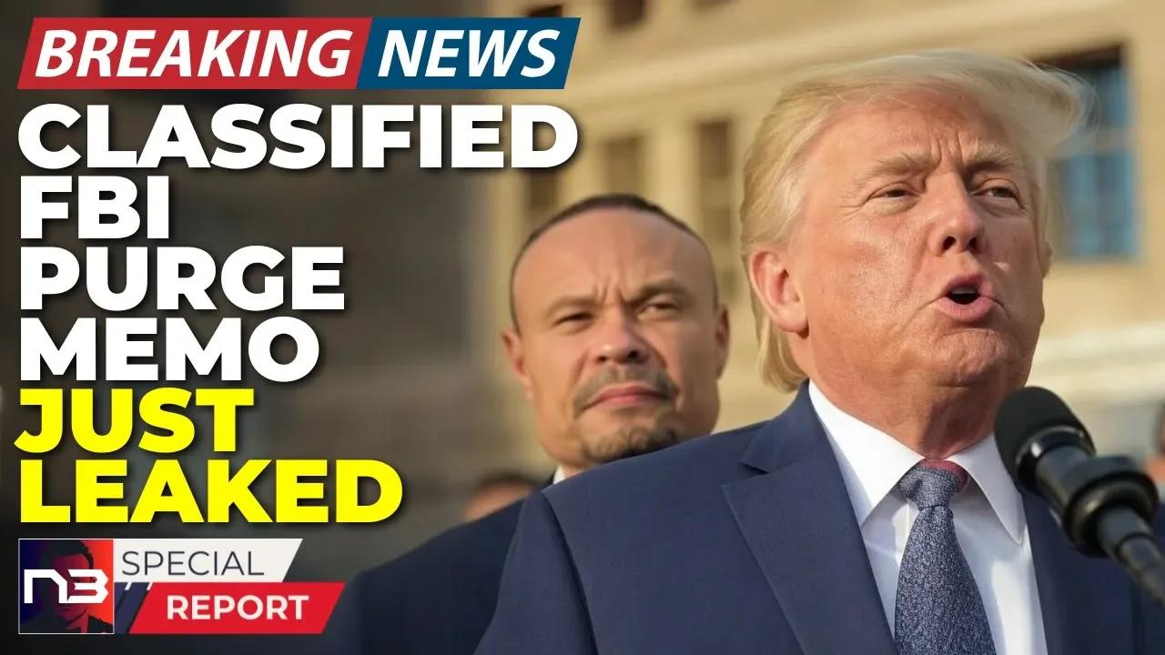 🚨BREAKING: Classified DOJ Memo Leaked! FBI Agents Clearing Desks As Major Purge Begins!🚨