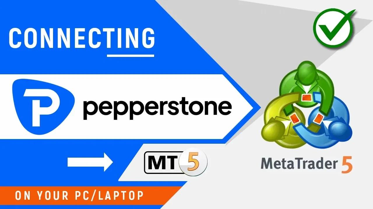 How to Create and Connect or Link Pepperstone Broker Account to MetaTrader 5 (MT5)