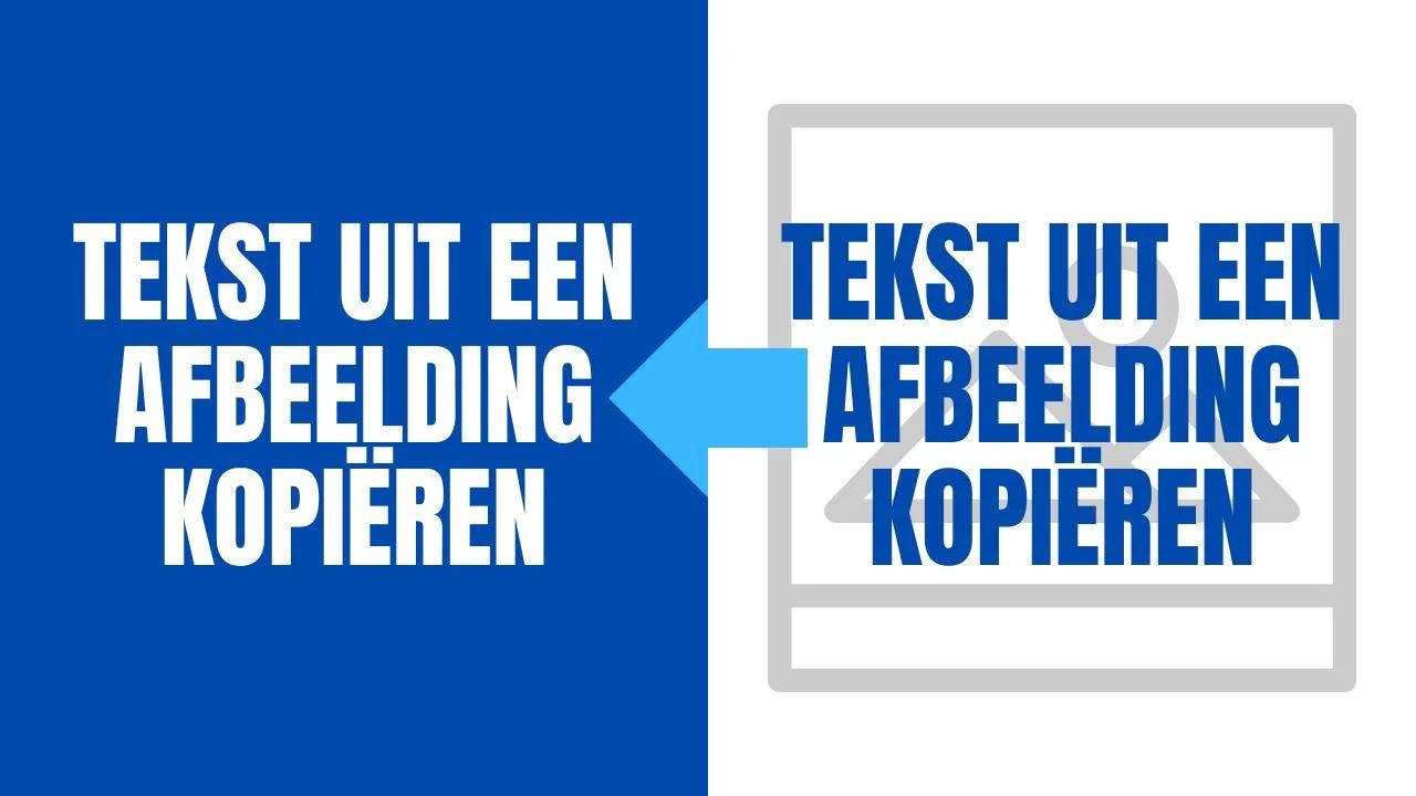 Hoe kopieer je tekst uit een afbeelding (2 methoden)