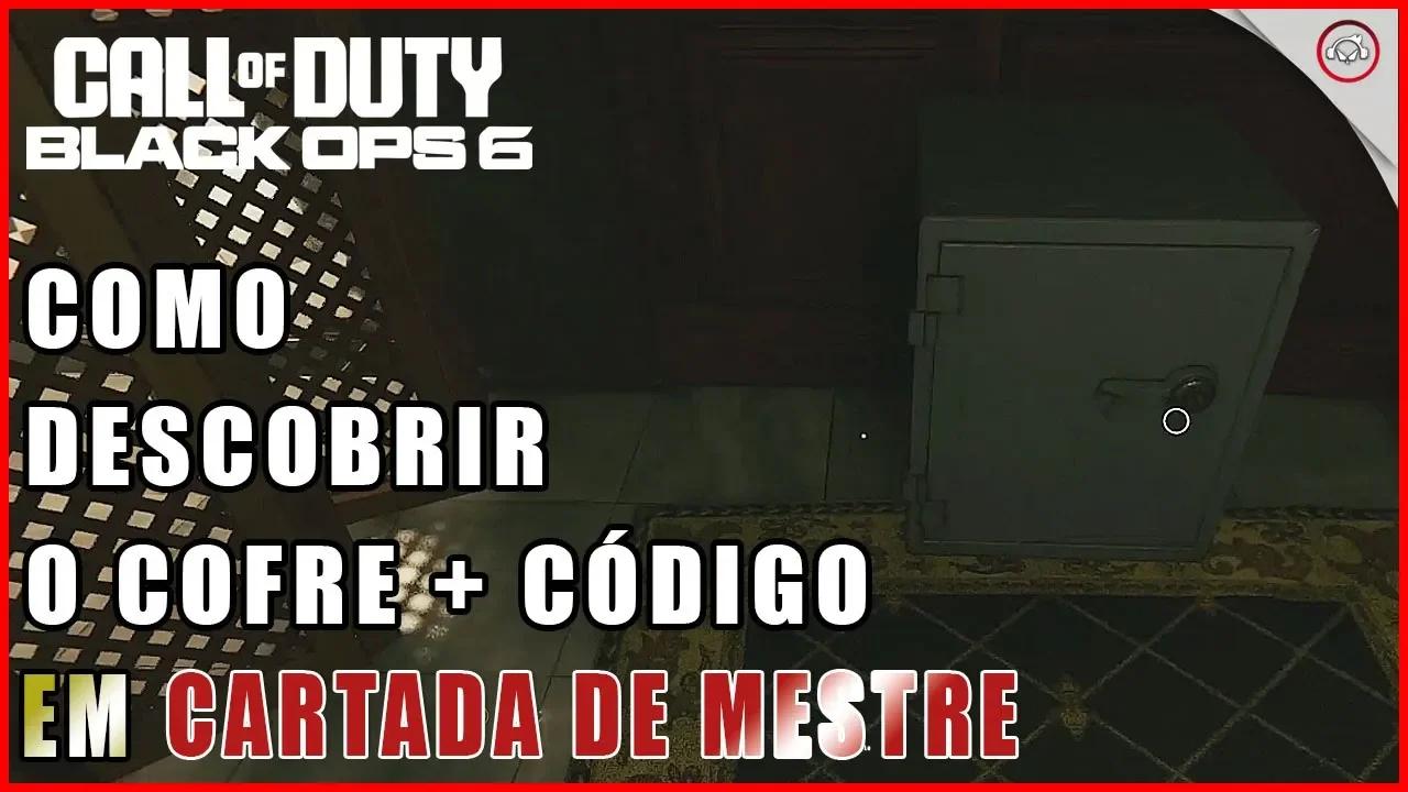 Call of Duty Black Ops 6, Como descobrir o cofre e o código na missão ...