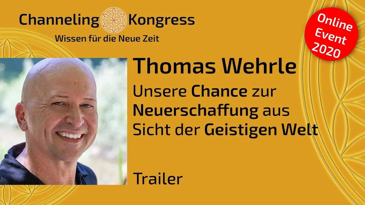 Thomas Wehrle - Unsere CHANCE zur NEUERSCHAFFUNG aus Sicht der ...