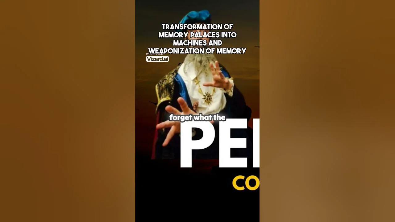 Transformation of memory palaces into machines and weaponization of memory